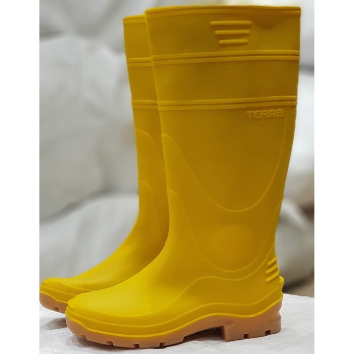 Jual Sepatu Boot AP Terra Kuning | Shopee Indonesia