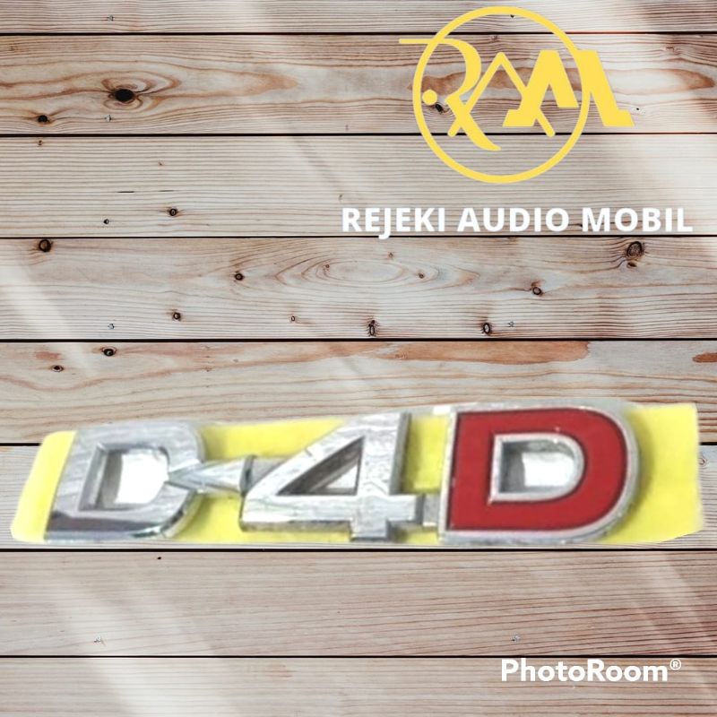 Jual EMBLEM D4D / LOGO EMBLEM INNOVA - FORTUNER - HILUX / TULISAN ...