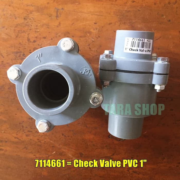 Jual CHECK VALVE 1 INCH PVC KDJ - 7114661 | Shopee Indonesia