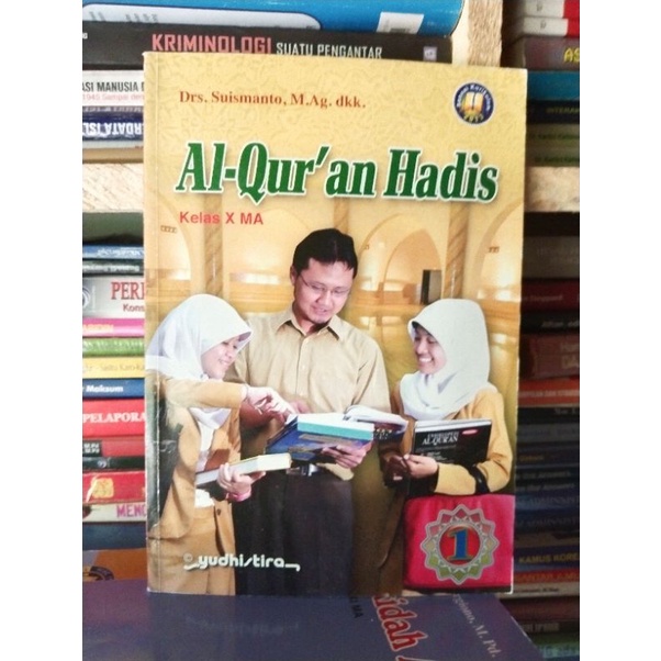 Jual buku Al-Quran hadis kelas10/X/1 sma ma/madrasah aliyah yudhistira revisi | Shopee Indonesia