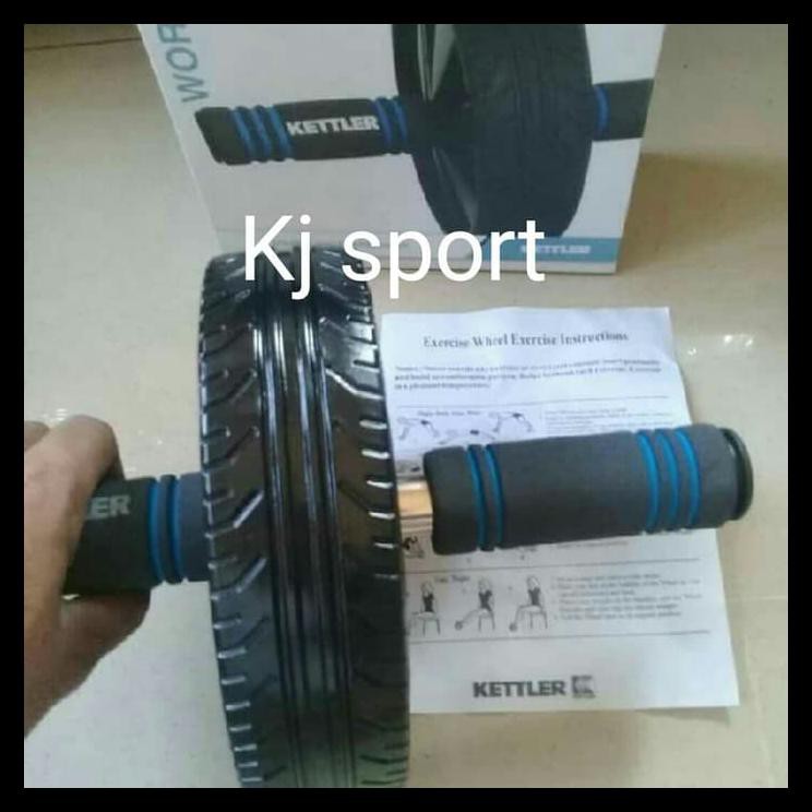 Jual SPECIAL!! DOUBLE WHEEL EXERCISER KETTLER / PUSH UP ROLLER/ RODA ...