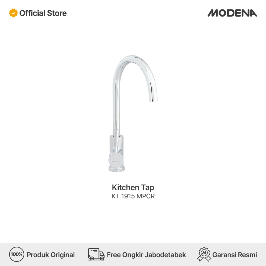 Jual MODENA Kitchen Tap - KT 1915 MPCR | Shopee Indonesia