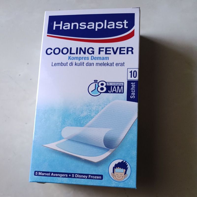 Jual Hansaplas kompres demam isi 10 Sachet | Shopee Indonesia