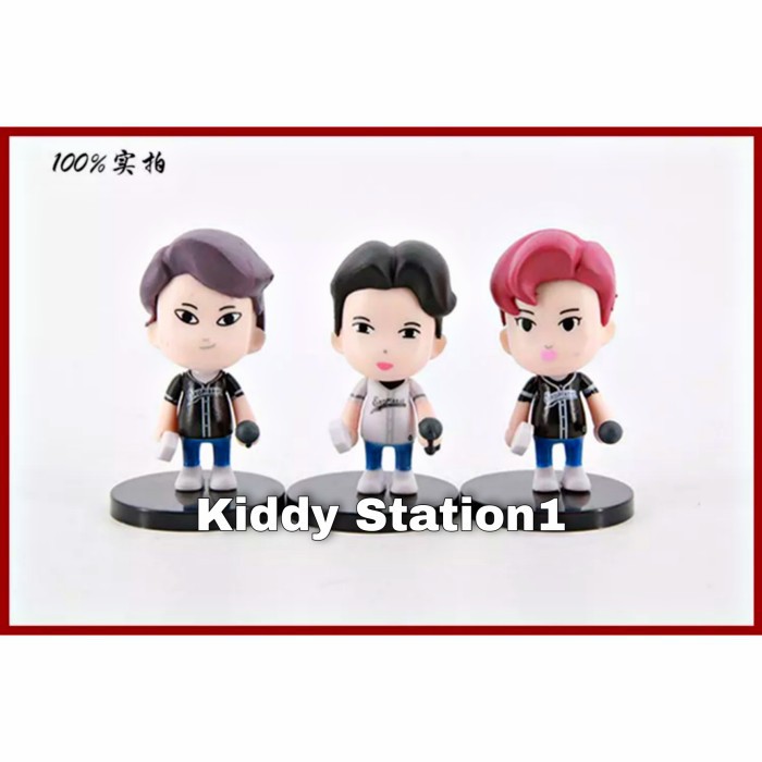 Jual Action Figure Exo Set Of 9 Pajangan Hiasan Kue Topper Cake ...