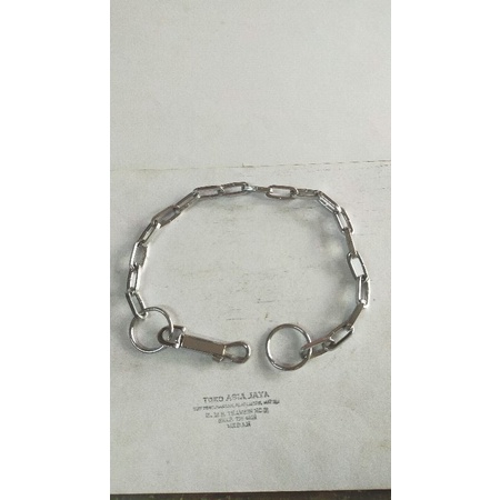 Jual Rantai besi ukuran 3,5mm lengkap pengait | Shopee Indonesia