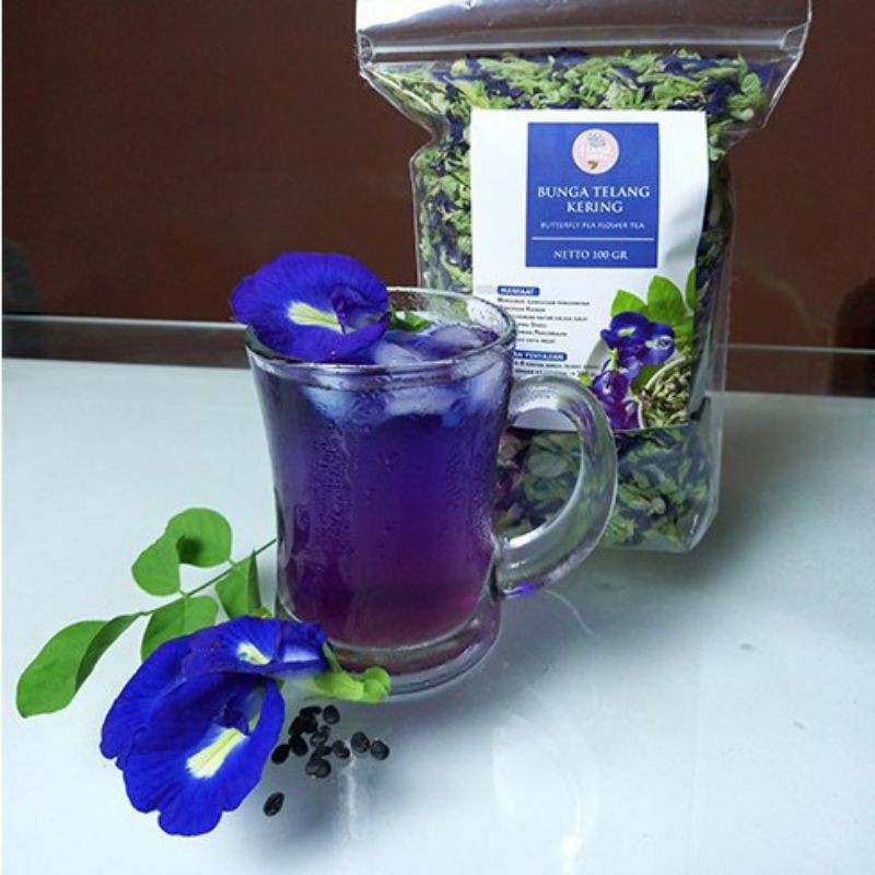 Jual Teh Bunga Telang Kering 10 gram | Shopee Indonesia