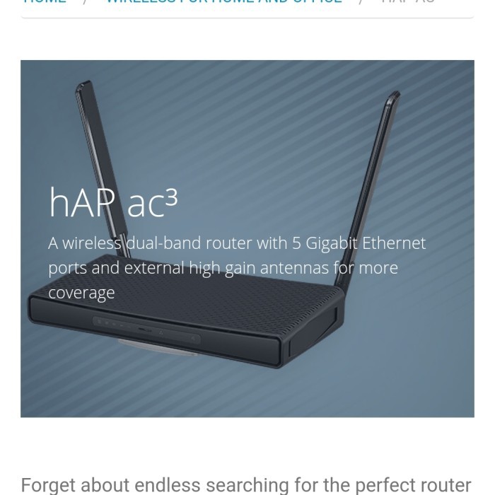 Jual Mikrotik Router Wireless RBD53iG-5HacD2HnD hAP ac3 ( rbd53iG hap ...