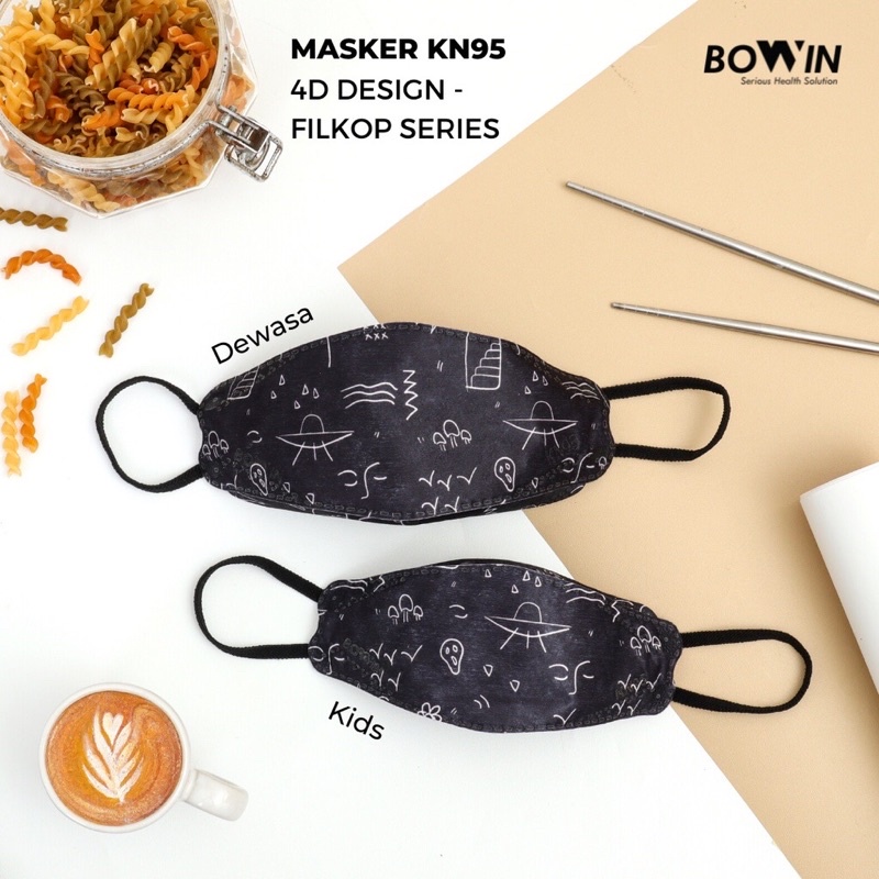 Jual [LIMITED] Bowin Masker Bomber x Filosofi Kopi (4 ply/ 4 lapis ...