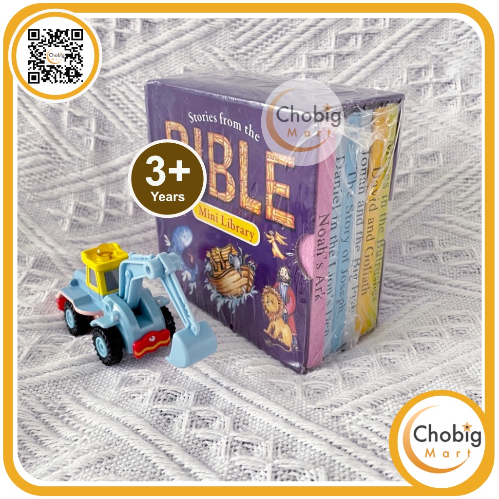 Jual Buku Edukasi Anak Import Bible Cerita Alkitab Mini Library Kristen ...