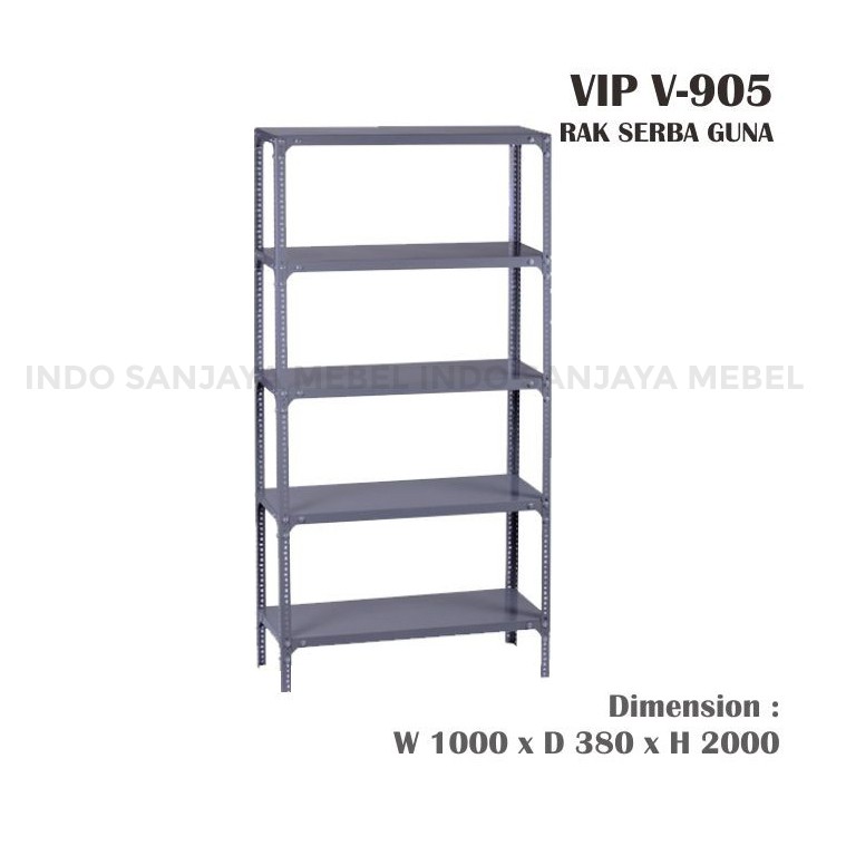 Jual Rak Kantor Serbaguna / Rak Besi / Rak Arsip Besi VIP - V 905 ...