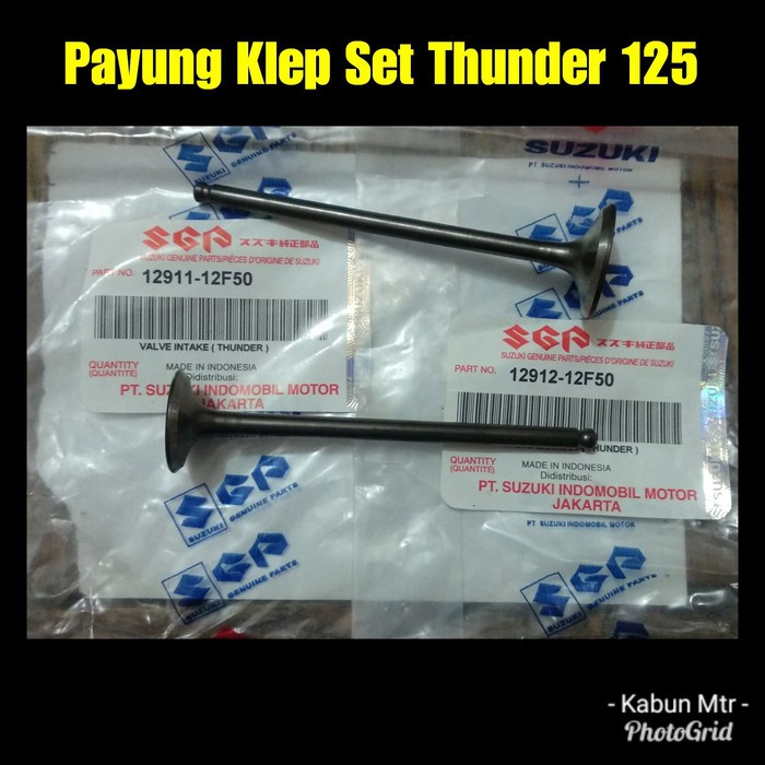 Jual Payung Klep Set Suzuki Thunder 125 #Satria1329 | Shopee Indonesia
