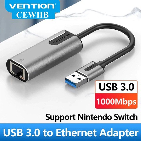 Jual Vention USB to LAN RJ45 Gigabit Ethernet USB 3.0 LAN Adapter 1000 ...