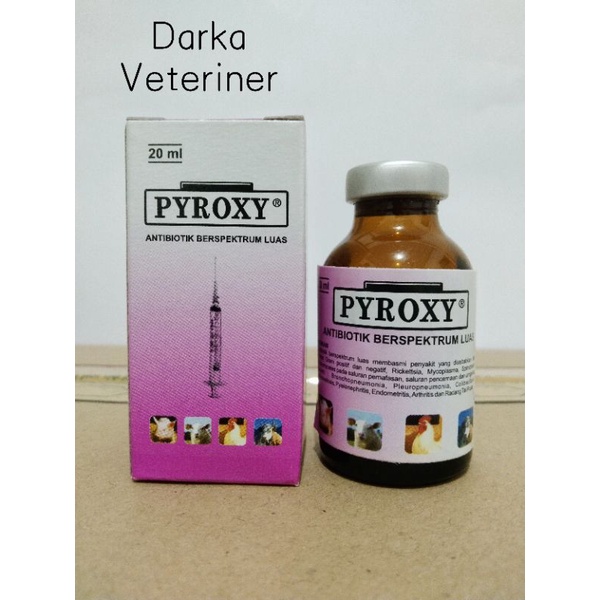 Jual Pyroxy 20ml (Antibiotik Berspektrum Luas) | Shopee Indonesia