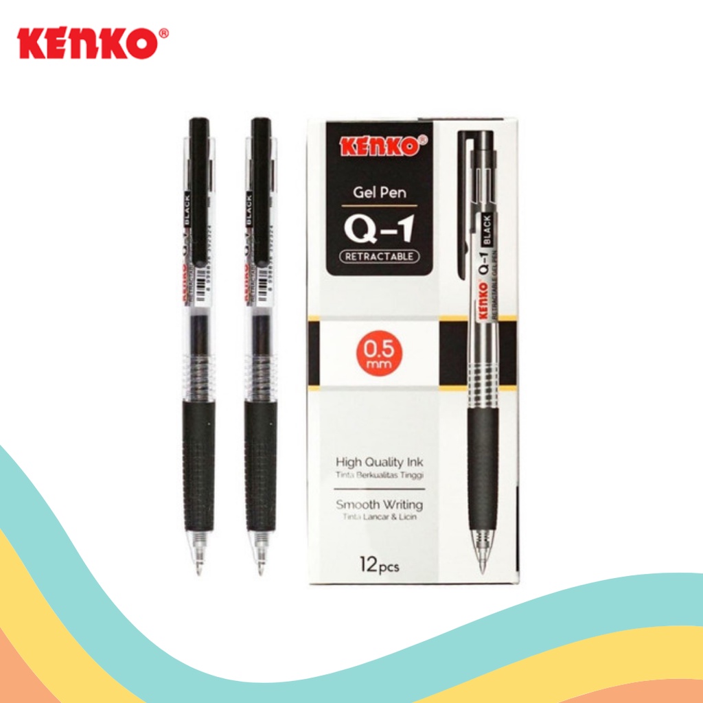 Jual BALLPOINT KENKO Q-1 (12 PCS) | Shopee Indonesia