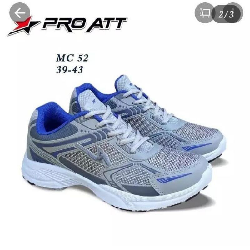 Jual [ORIGINAL] Sepatu Pro ATT MC 52 MERAH - BIRU / Sepatu sneakers pria / Sepatu Olahraga ...