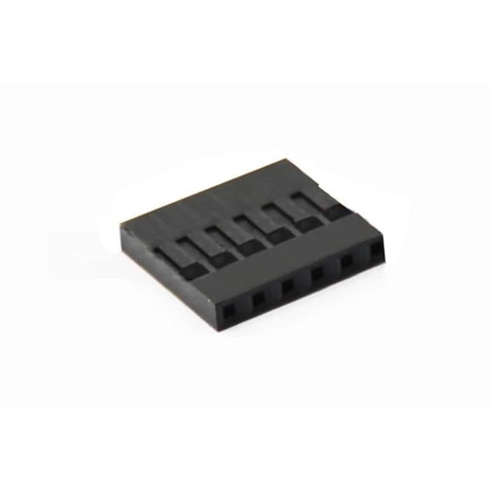 Jual 6P Black Housing Duppont Jumper Head Pin Connector 2.54mm House 6 ...
