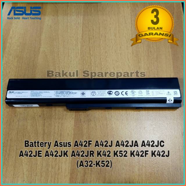 Jual Baterai Batre Original Laptop Asus A42F A42J A42JA A42JC A42JE A42JK A42JR K42 K42F K42J ...