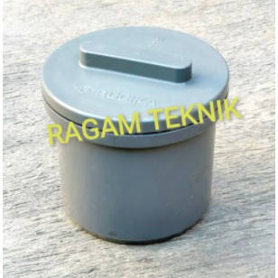 Jual Rucika Clean Out 6" inch AW dop buka tutup pipa PVC septictank CO ...