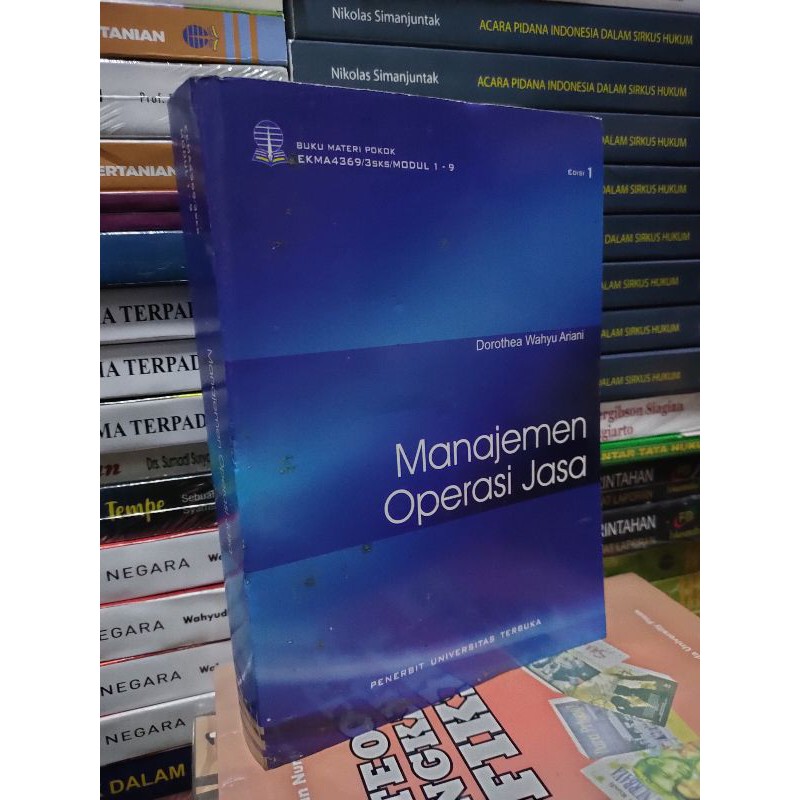 Jual Manajemen Operasi Jasa by Dorothea Wahyu Ariani | Shopee Indonesia