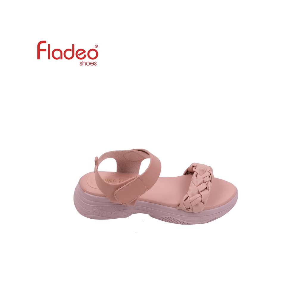Jual Fladeo H22/LDT363-1RV/Sandal Wedges Tali Slide Wanita[ Strap ...