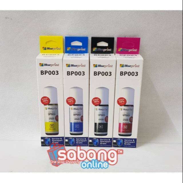 Jual TINTA BLUEPRINT 003 ORIGINAL FOR L3110 L3150 | Shopee Indonesia