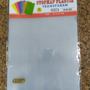 Jual MAP L PLASTIK CLEAR SLEEVE BENING F4 [LUSIN - 12 PCS] - MERK KIKI ...