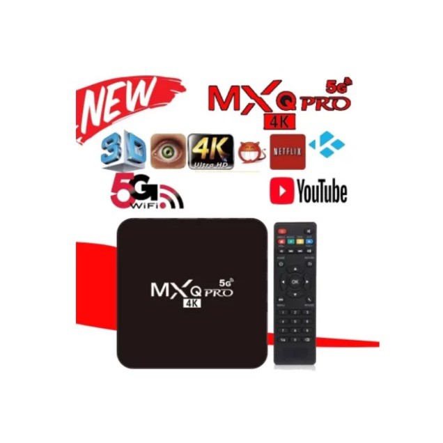 Jual TV BOX - Android TV BOX MXQ Pro 4K 5G Smart TV Box TERMURAH | Shopee Indonesia