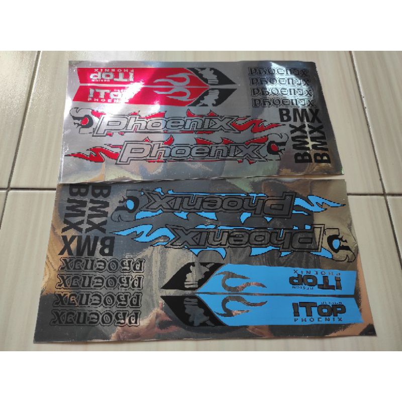 Jual Stiker Sepeda Phoenix BMX Sticker Striping | Shopee Indonesia