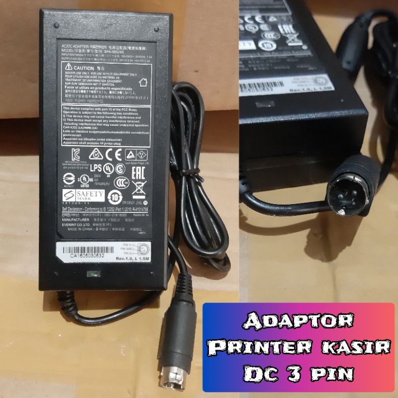 Jual ADAPTOR MESIN KASIR | Shopee Indonesia