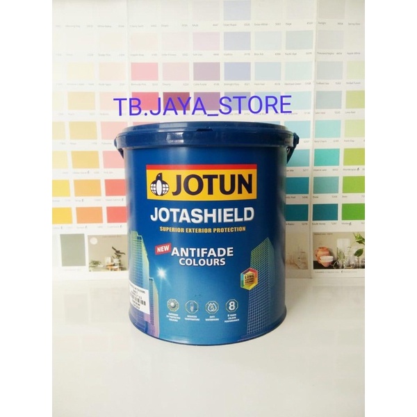 Jual JOTUN JOTASHIELD ANTIFADE COLOURS 2.5L STATEMENT BLUE 4863 CAT ...