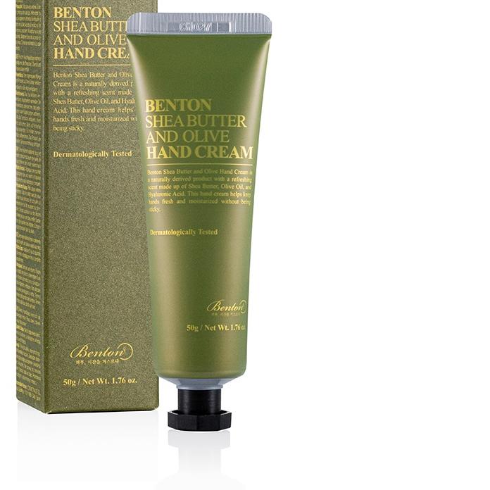 Jual Benton Shea Butter and Olive Hand Cream 50g | Shopee Indonesia