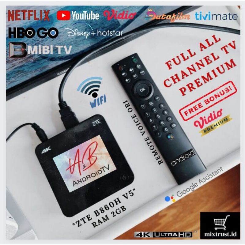 Jual STB ANDROID TV BOX V5, SUDAH ROOT DAN UNLOCK CHANNEL TV LENGKAP ...
