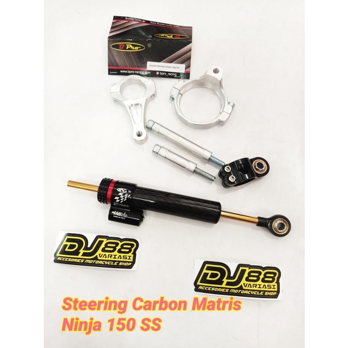 Jual Dump | Steering Damper Ninja 150 Ss Matris Carbon Ninja150R ...