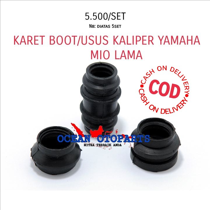 Jual OCEANOTOPARTS KARET BOOT/USUS KALIPER YAMAHA MIO LAMA | Shopee Indonesia