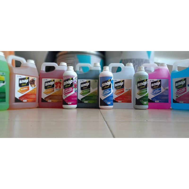 Jual Sabun Cuci Tangan / Handsoap / Handwash | SNAP CLEAN 4 LITER DAN 1 ...