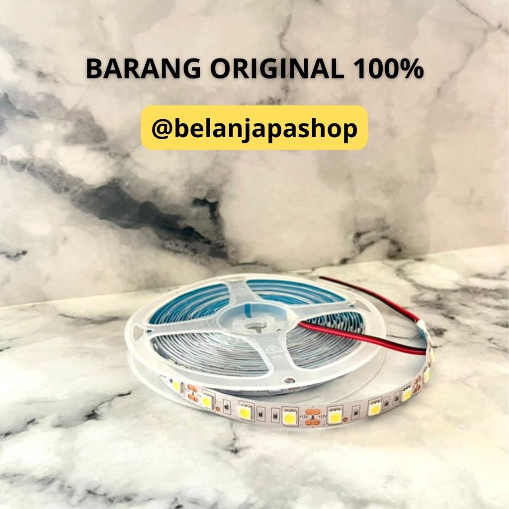 Jual YAMASAKI LED Strip Flexible 12V 2835 120LED SMD NON GEL / DIJAMIN TERANG!!! (WAJIB TRAFO ...