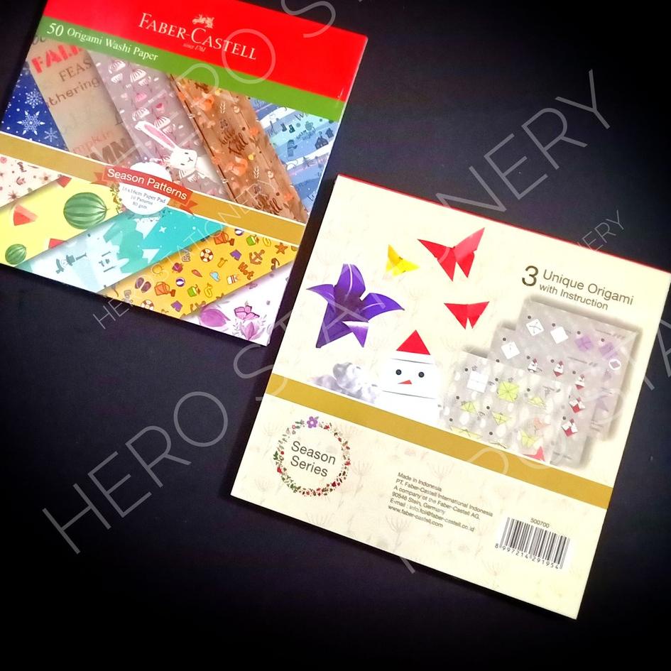Jual [PRODUK RKNC0] Faber-castell washipaper kertas origami paper ...
