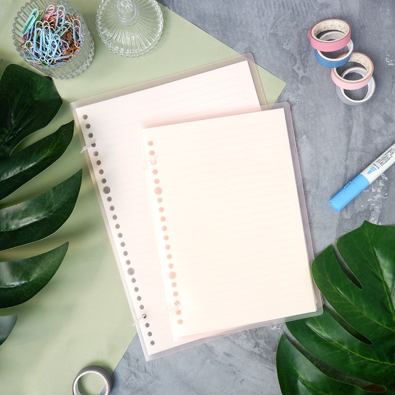 Jual Panmomo Dual Tie Slim Binder Notebook B5 / Notebook Binder B5 ...