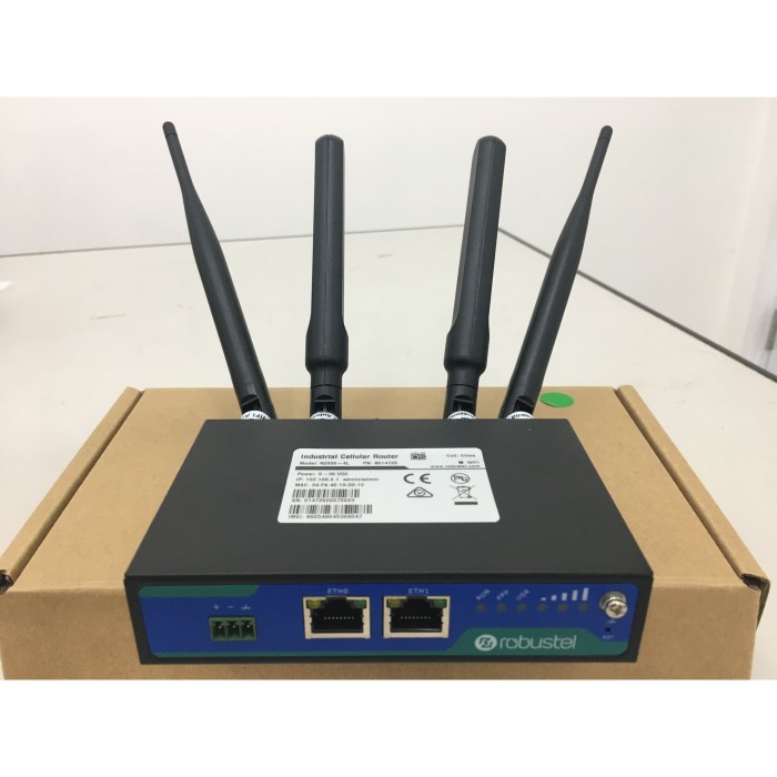 Jual Solusi Robustel R2000-4L Industrial VPN Router with Wifi DUAL SIM ...