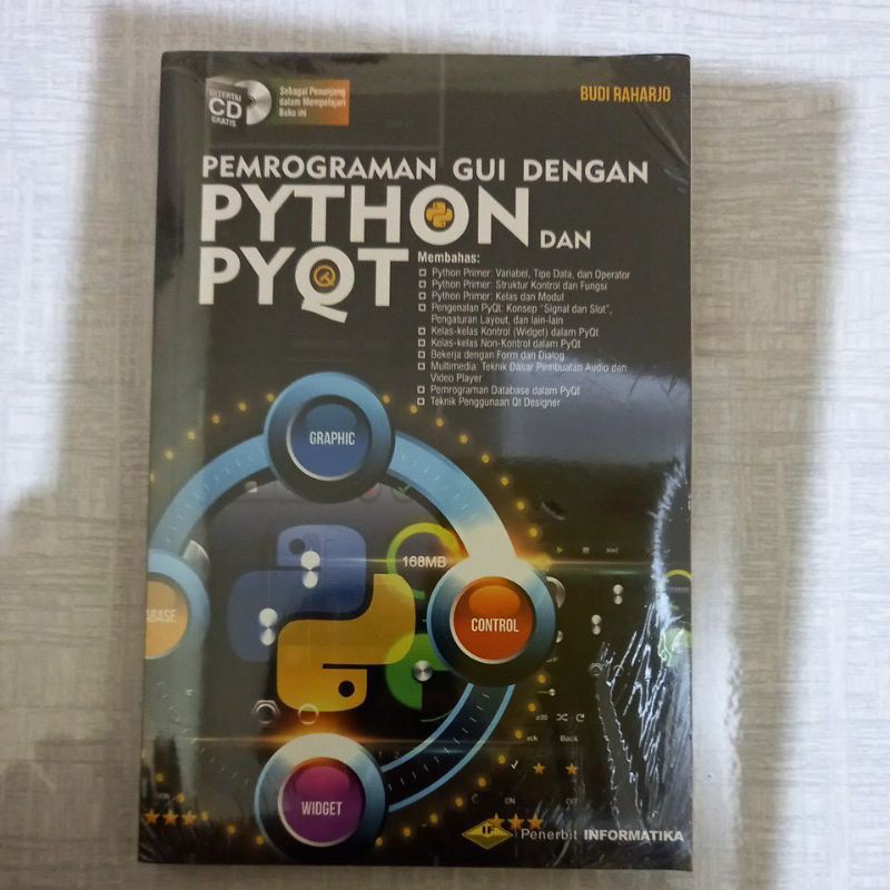 Jual BUKU PEMROGRAMAN GUI DENGAN PYTHON & PYQT | Shopee Indonesia