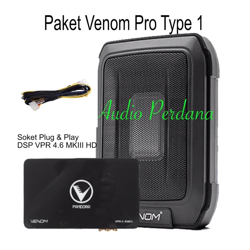 Jual Paket Audio Venom Pro DSP VPR 4.6 MKIII MK3 HD & Subwoofer Venom & Instalasi Tuning DSP ...