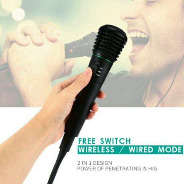 Jual Mic wireless sony ktv karaoke microphone speaker Meeting bagus ...