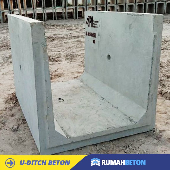 Jual U Ditch / Uditch / Udith / U-Ditch Beton Saluran Air | Shopee ...
