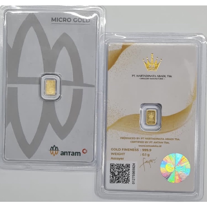 Jual LM 0,1gr Micro Gold | Shopee Indonesia
