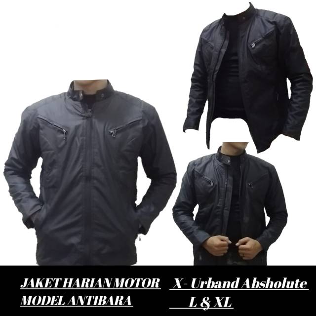 Jual JAKET ANTI BARA X URBAND ABSOLUTE/JAKET ANTI BARA UNTUK PEROKOK ...
