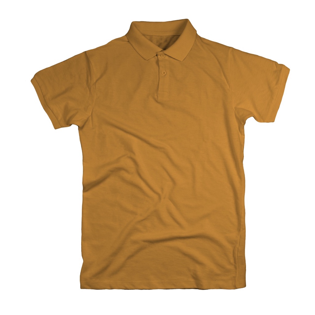 Jual KAOS KERAH / POLO SHIRT PENDEK - WARNA KUNING BUSUK - AWESAM ...
