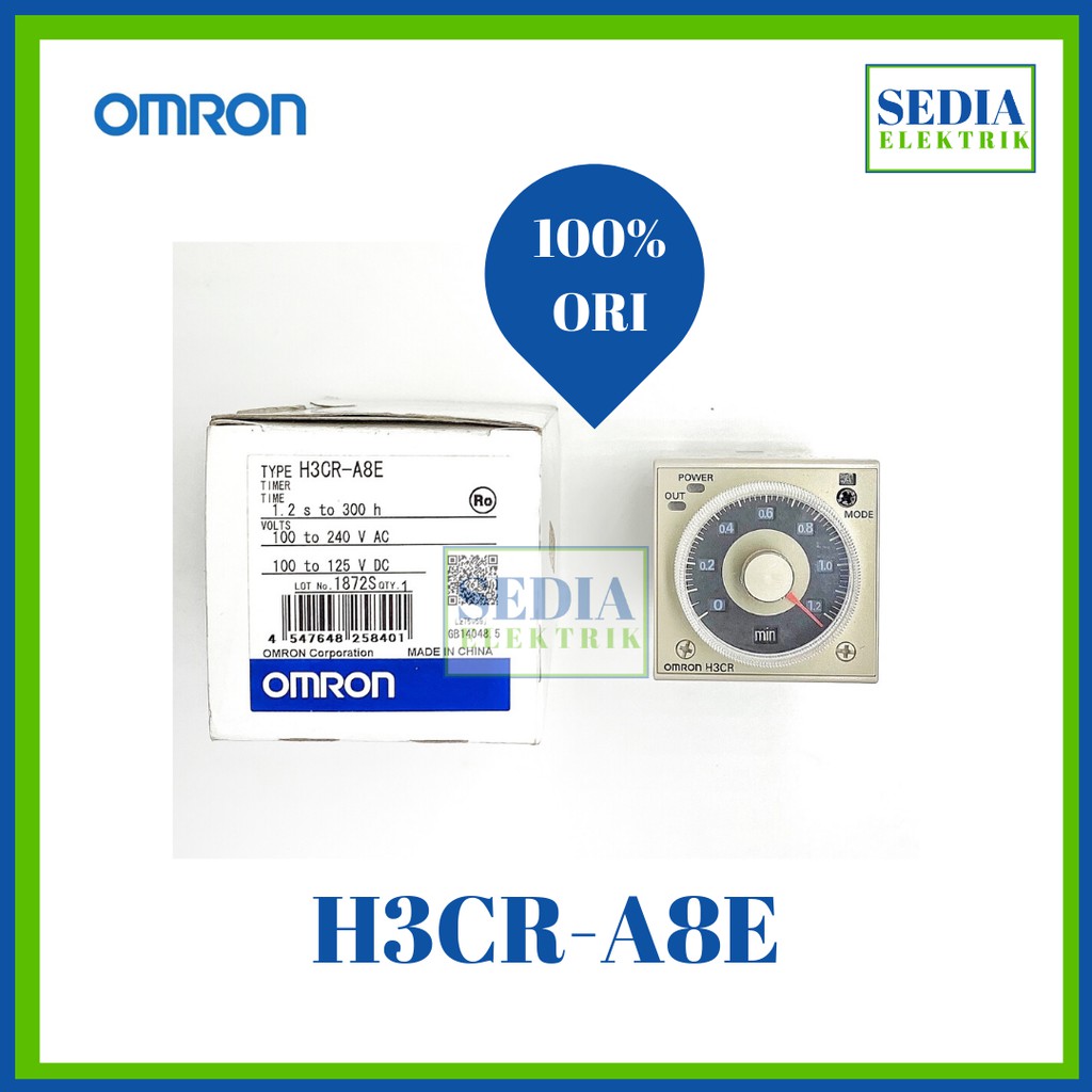 Jual TIMER OMRON H3CR-A8E 100-240VAC H3CR A8E H3CRA8E | Shopee Indonesia