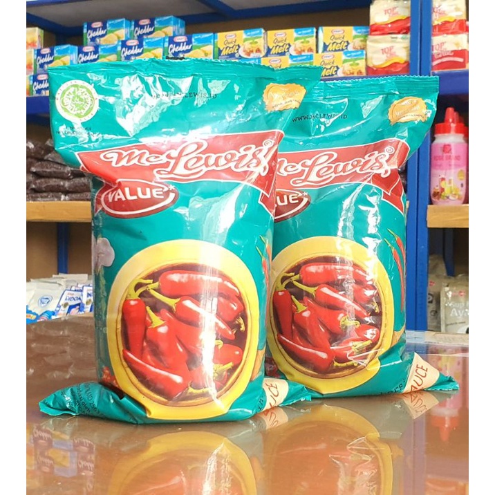 Jual Saus Cabe Mc Lewis Value 1Kg / Saus Sambal Mc Lewis 1Kg | Shopee ...