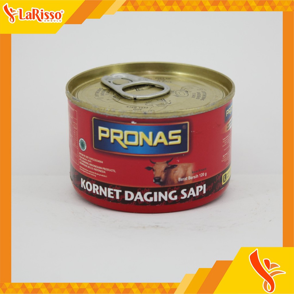 Jual PRONAS KORNET DAGING SAPI KALENG 120GR ORIGINAL | Shopee Indonesia