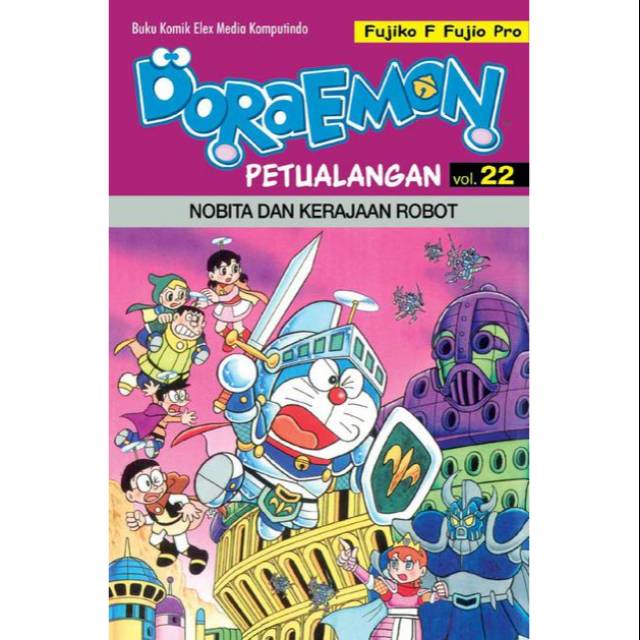 Jual Komik Doraemon Petualangan vol 22 - Nobita dan Kerajaan Robot | Shopee Indonesia